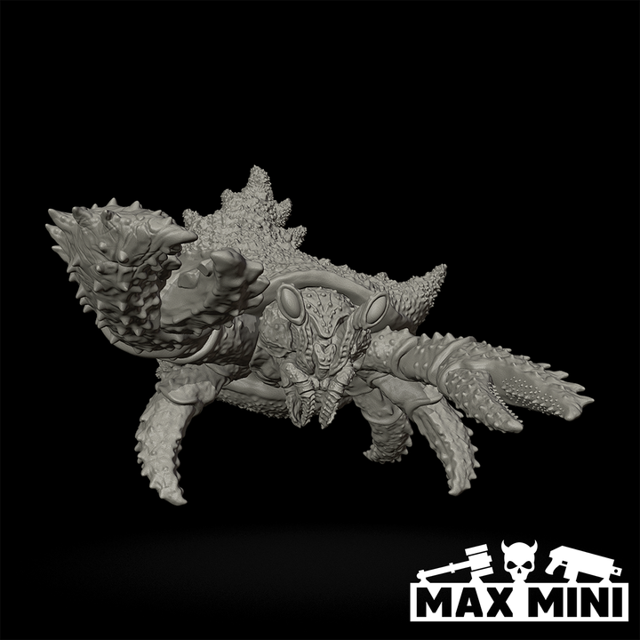 3D Printable Aquan Giant Crab by Max Mini