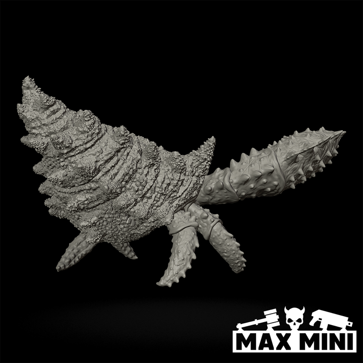 3D Printable Aquan Giant Crab by Max Mini