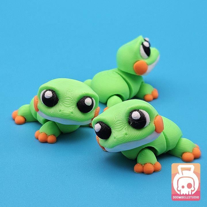 3D Printable 🐸 Green Frog is here !! by DoomBellStudio