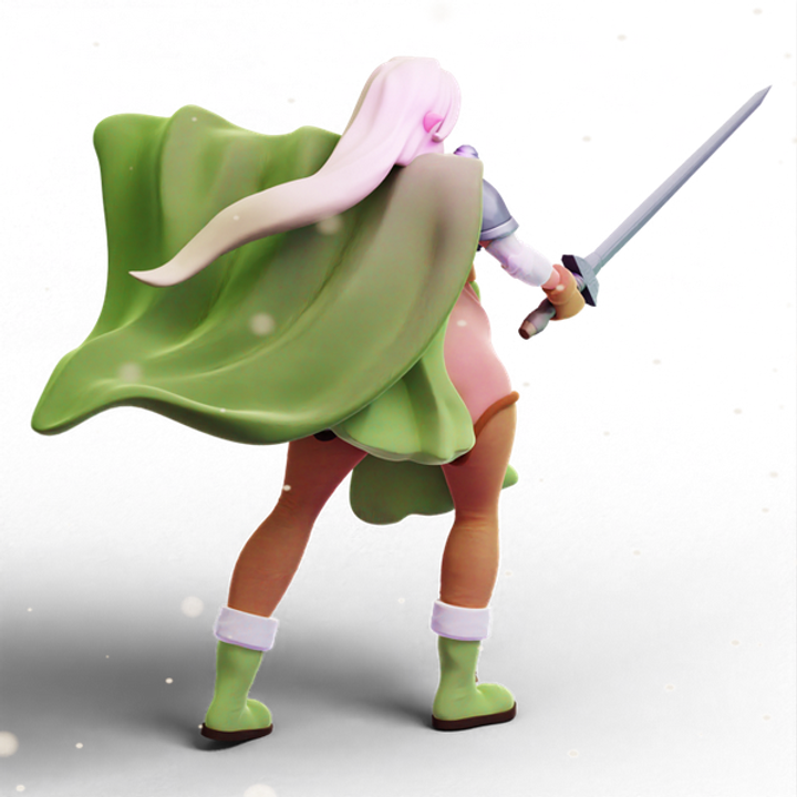 3D Printable Colleen (elf) - 32/75mm Sup/Unsup by Goomer Minis | 3D ...
