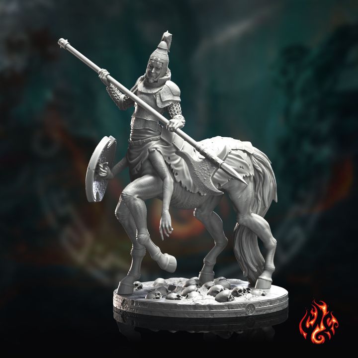 3D Printable Dread Centaur by Crippled God Foundry