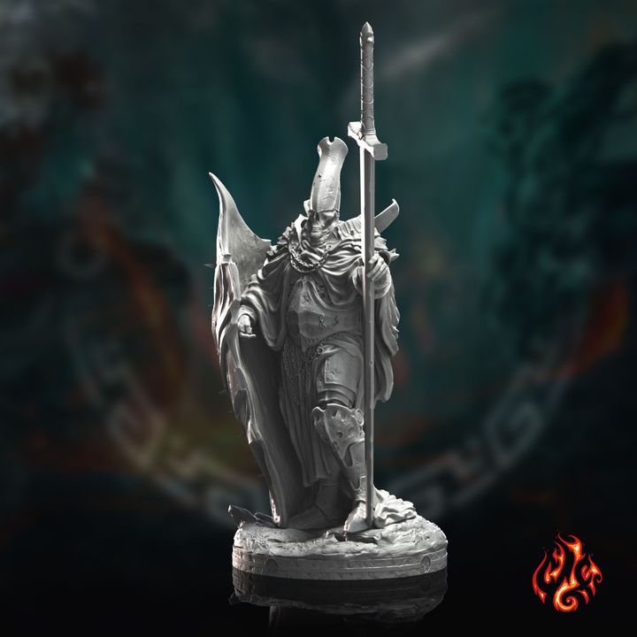 3D Printable Dread Knight Lord by Crippled God Foundry