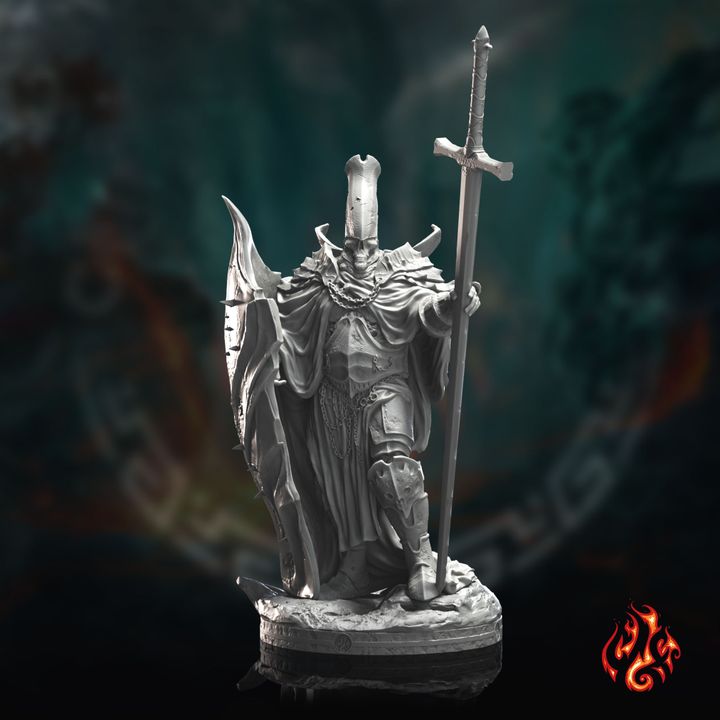 3D Printable Dread Knight Lord by Crippled God Foundry