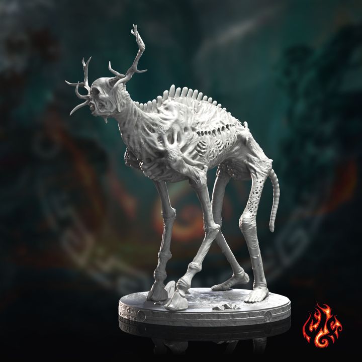 3D Printable Dread Wendigo by Crippled God Foundry