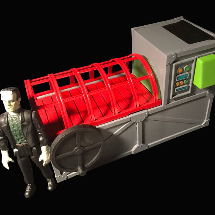 3D Printable Remco Monsters Mini-Monsterizer by Figure Fiend