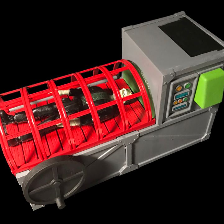 3D Printable Remco Monsters Mini-Monsterizer by Figure Fiend