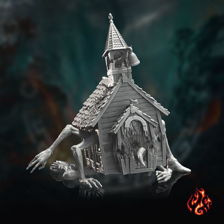 3D Printable Mimic Chapel by Crippled God Foundry