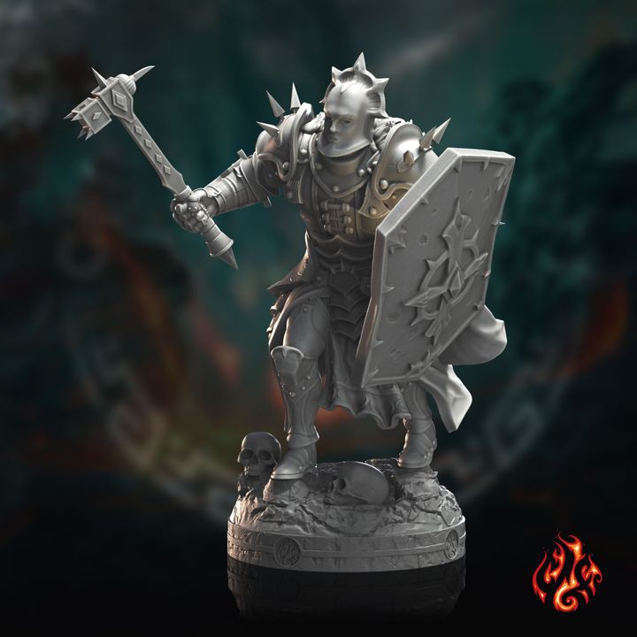 3D Printable Twilight Templar by Crippled God Foundry