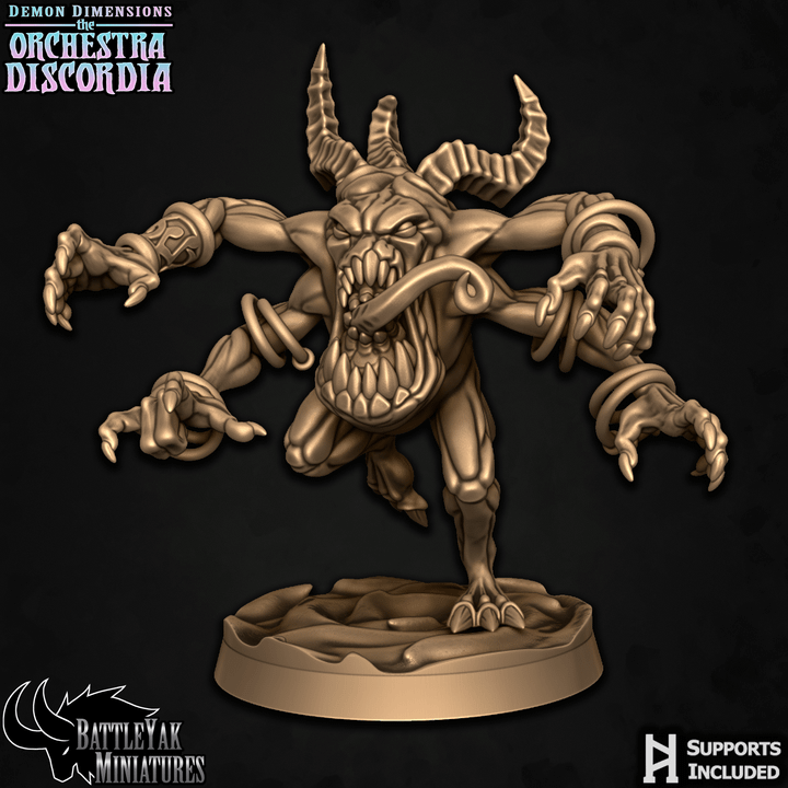 3D Printable Discordian Horror C by Battle Yak Miniatures