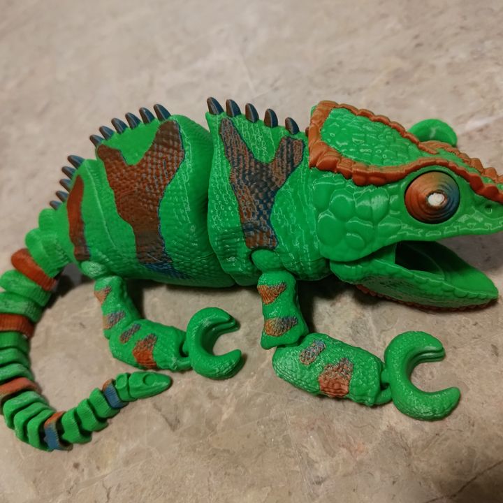 3D Print of Panther Chameleon/With Stand by changanghua