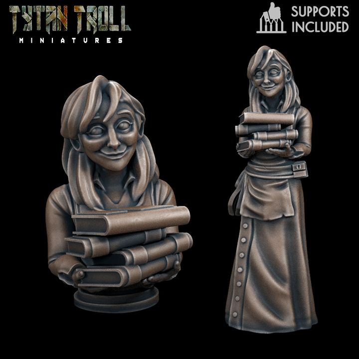 3D Printable Stella Wachter Mini Bust Combo [Pre-Supported] by ...