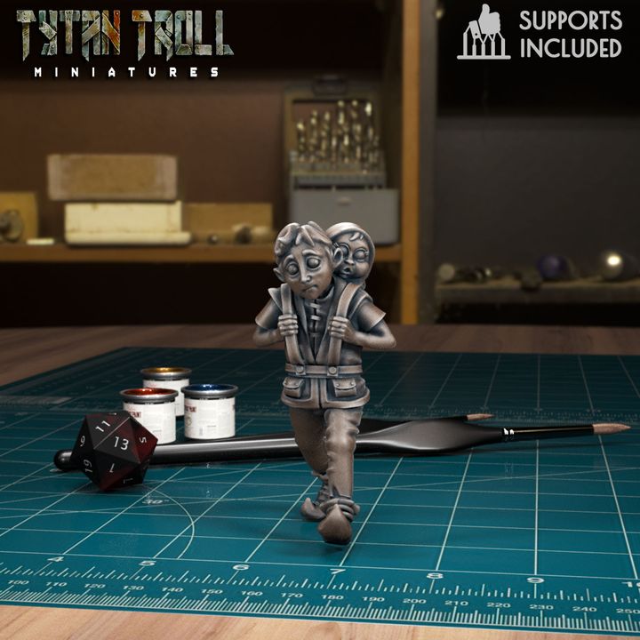 3D Printable Claudiu and Yolanda Tomescu [Pre-Supported] by TytanTroll ...