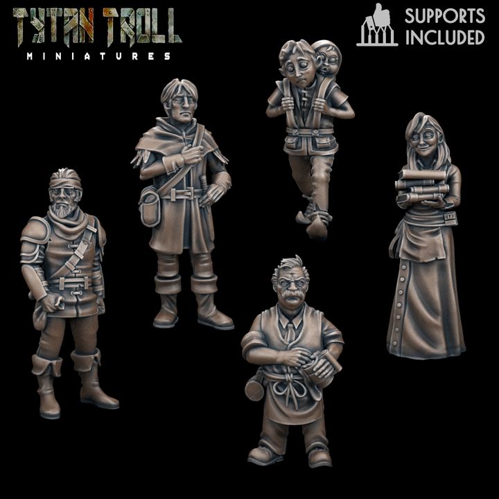 3D Printable Curse of Strahd Mini Pack 17 [Pre-Supported] by TytanTroll ...