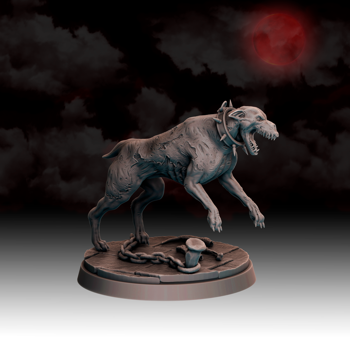 3D Printable Death Hounds - Attacking, Walking and Standing Pose by ...