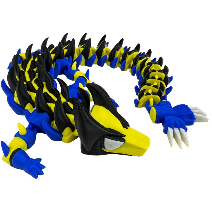 3D Printable Mutant Dragon (Free if you join Tribes) by Steven Wolf Studio
