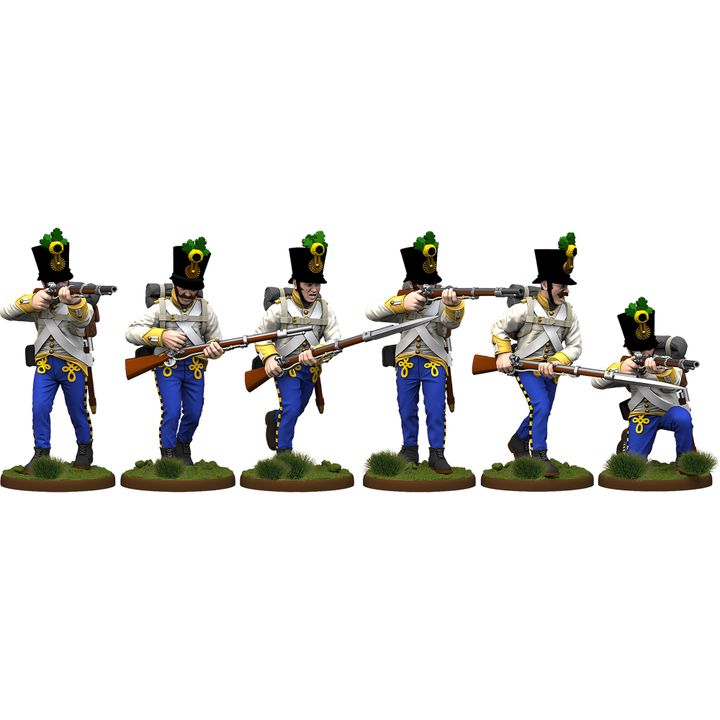 3D Printable HUNGARIAN FUSILIERS - Skirmish by Polkowski Miniatures