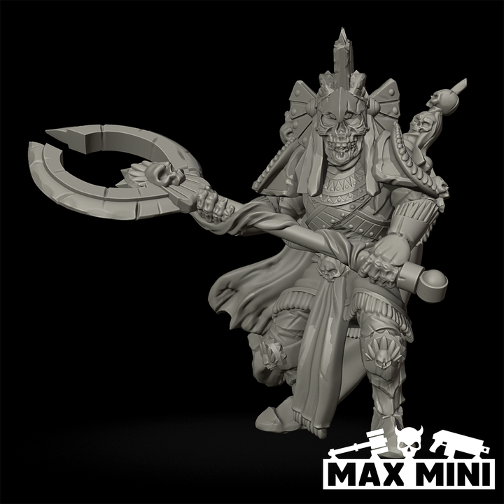 3D Printable Liche Lord 2 by Max Mini