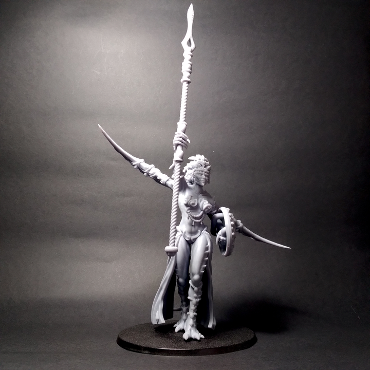 3D Print of Champion Lord- Scourge Daemon - Multiple weapon options by ...