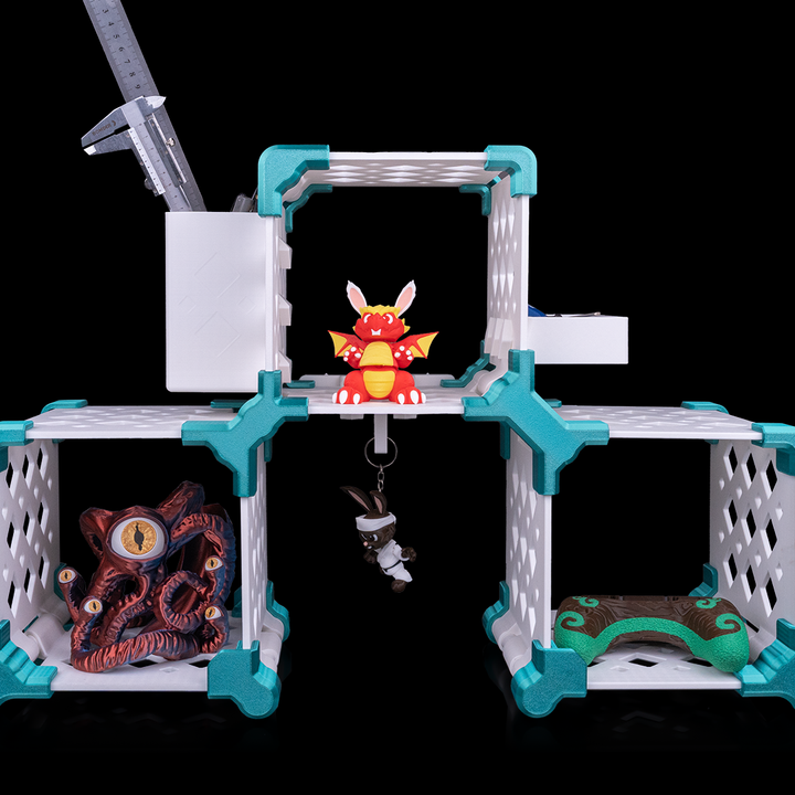 3D Printable Floating Cubes by Stlflix