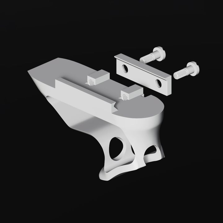 3D Printable Fortis Shift Angled by Kai Dong