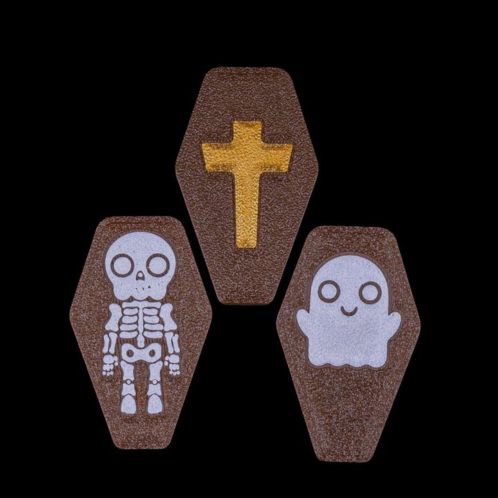 3D Printable Peek-a-Boo Coffin by Stlflix