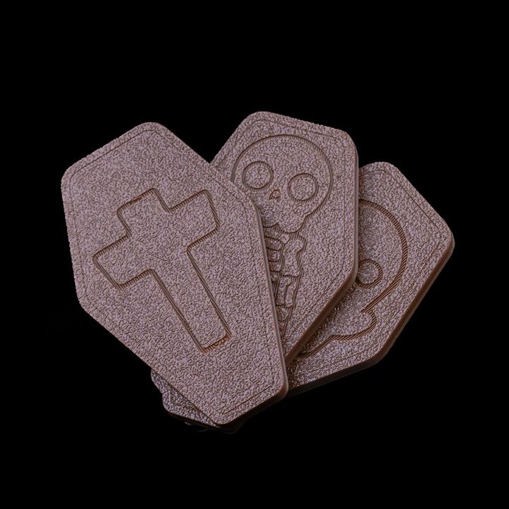 3D Printable Peek-a-Boo Coffin by Stlflix