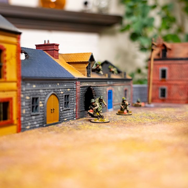 3D Printable Normandy Style-WWII Tabletop Terrain Set 28mm scale ...