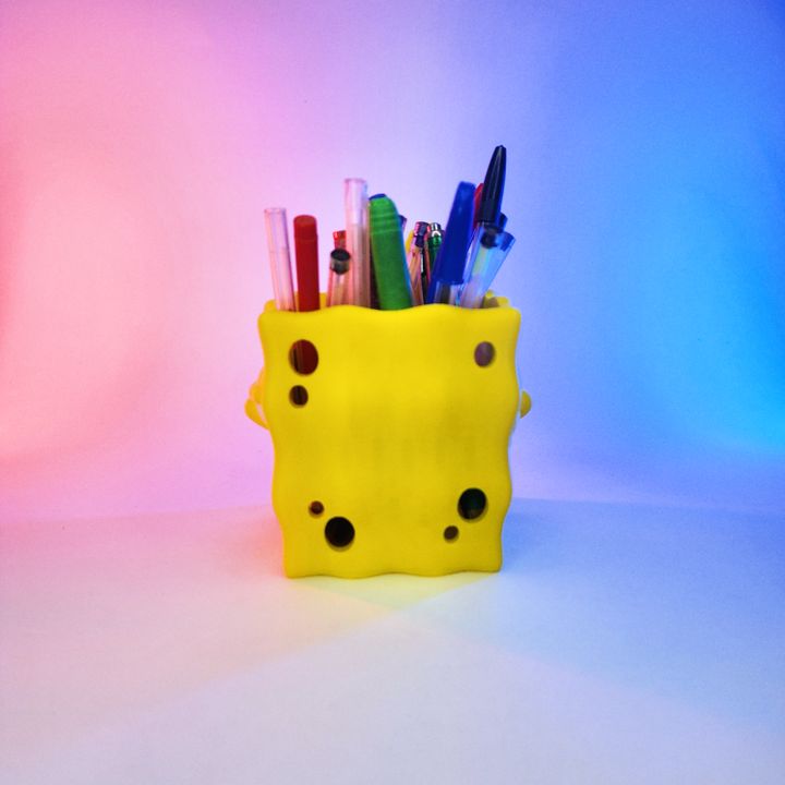 3D Printable SpongeBob Organizer - By Colors by Aslan