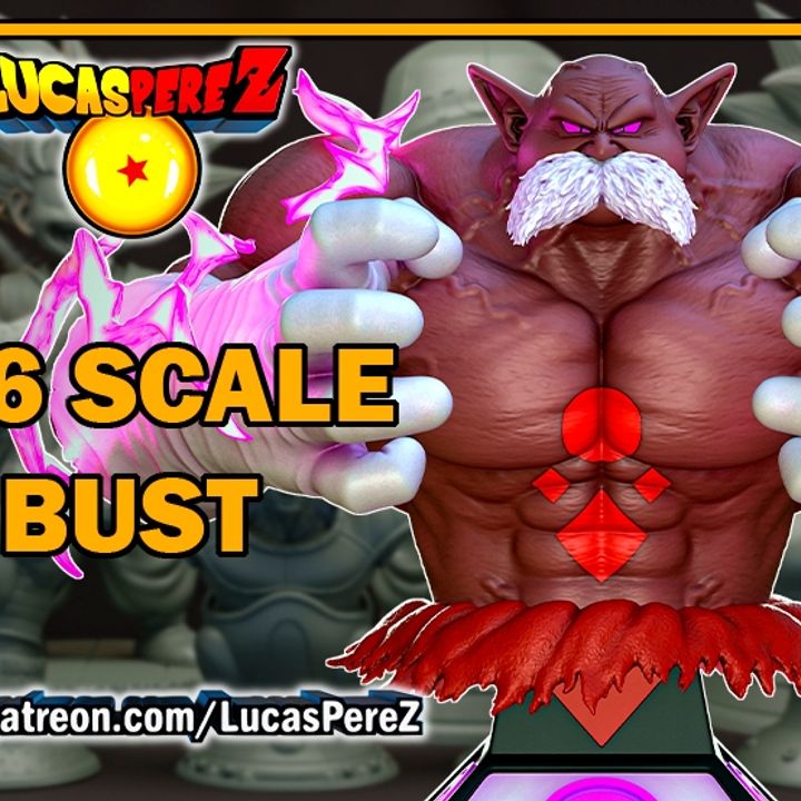 3D Printable TOOPO BUST by Lucas Perez