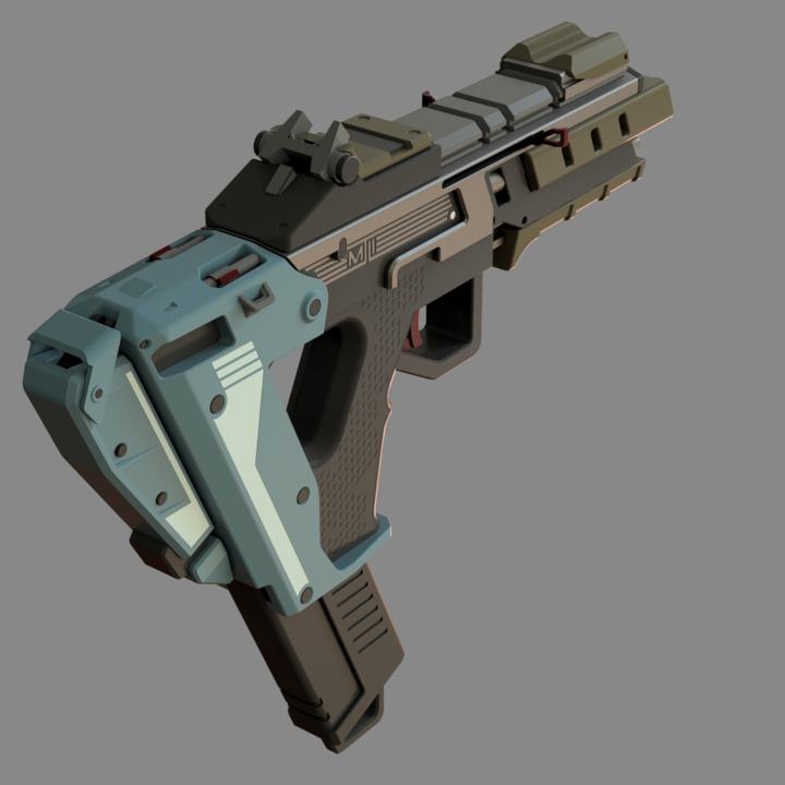 3D Printable Alternator - Legendary Weapon from Apex Legends and ...