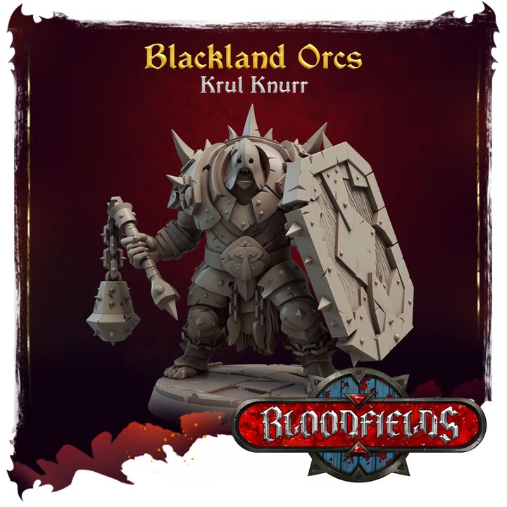 3D Printable Blackland Orcs - Krul Knurr - Additional Miniatures by ...