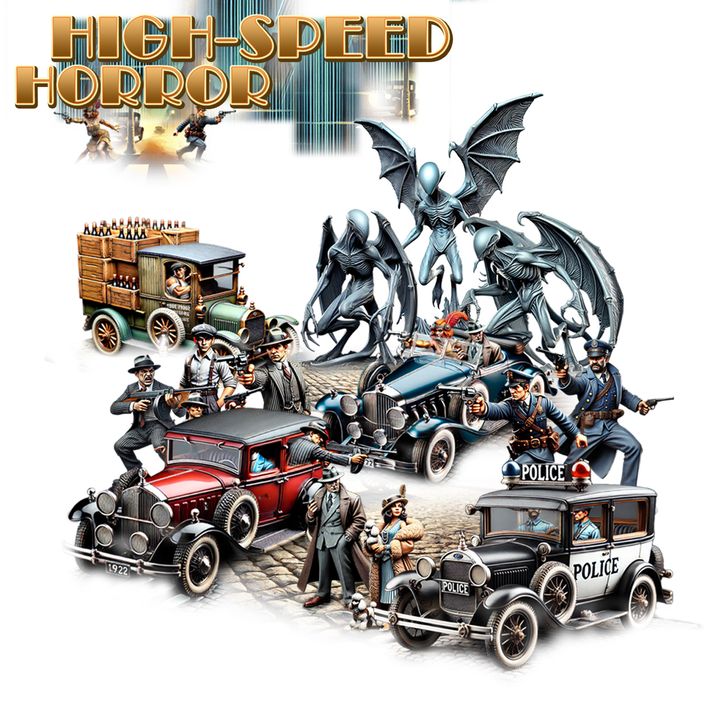 High Speed Horror - Cthulhu Characters Revelations (32mm) Campaign ...