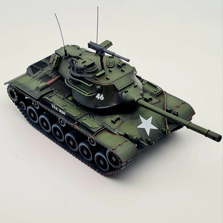 3D Printable M47 General Patton II (US, 1952, post-WW2) by Wargame3d