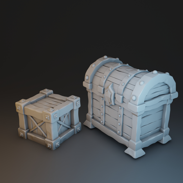 3D Printable Stylized props by Creator