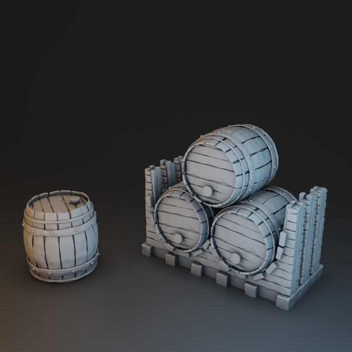 3D Printable Stylized props by Creator