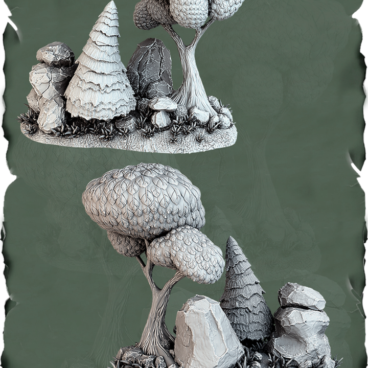 3D Printable 3D printable Modular Terrain by Creator