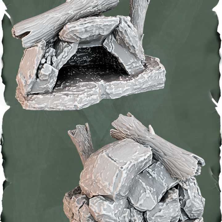 3D Printable 3D printable Modular Terrain by Creator