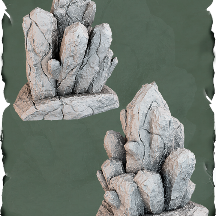 3D Printable 3D printable Modular Terrain by Creator