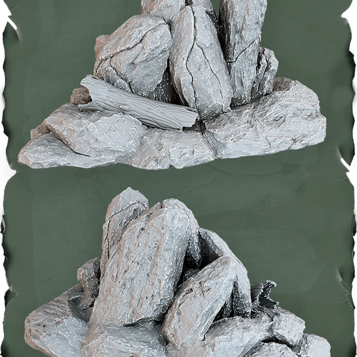 3D Printable 3D printable Modular Terrain by Creator