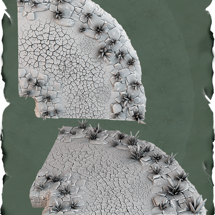 3D Printable 3D printable Modular Terrain by Creator