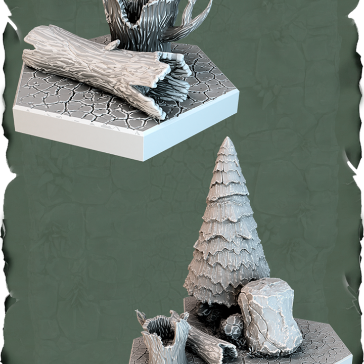 3D Printable 3D printable Modular Terrain by Creator