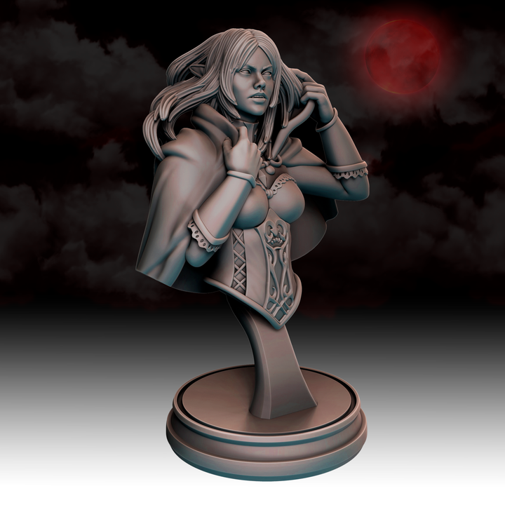 3D Printable Serena Krovzovich, The Count Vampire's Daughter - BUST + NSFW by Vortex Studios