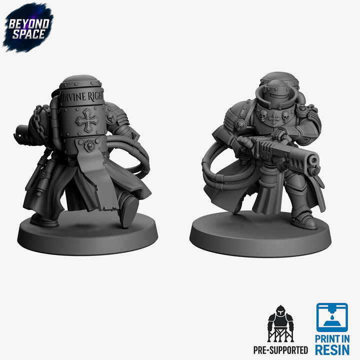 3D Printable Exalted Purifier - Sanctifier Loadout by Beyond Space