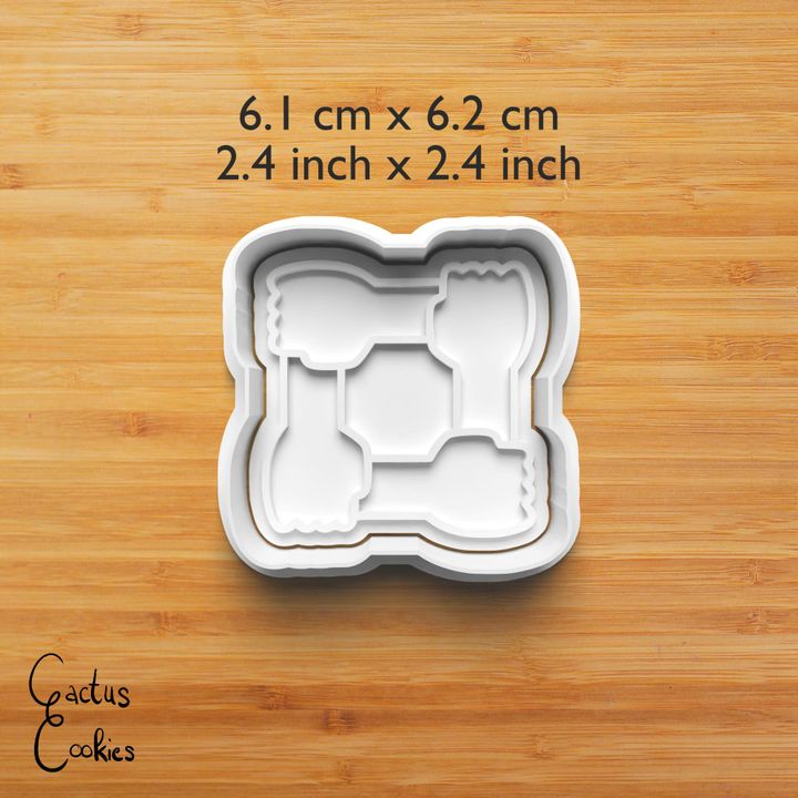 3D Printable Inclusion Cookie Cutter set 0830 by James-Jason Beckers