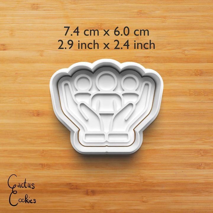 3D Printable Inclusion Cookie Cutter set 0830 by James-Jason Beckers