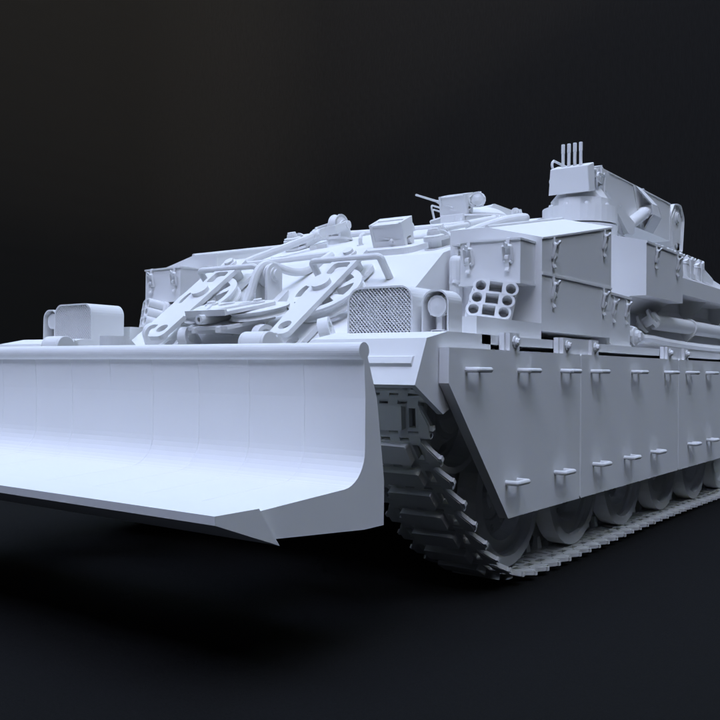 3D Printable Iranian/British Chieftain ARRV ARV by The Military ...