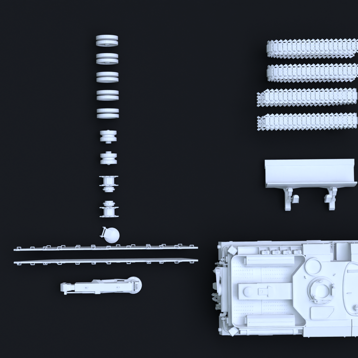 3D Printable Iranian/British Chieftain ARRV ARV by The Military ...