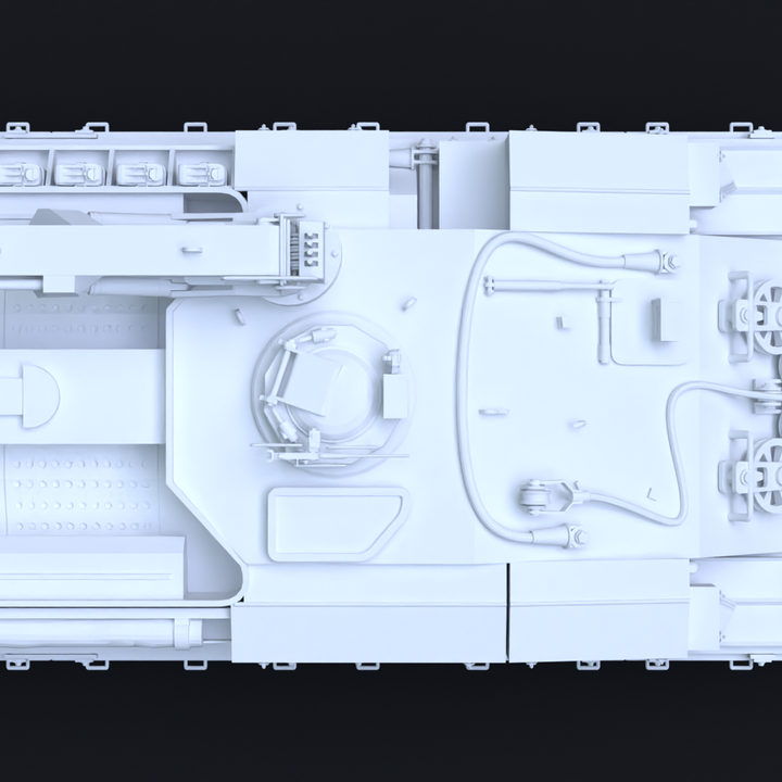 3D Printable Iranian/British Chieftain ARRV ARV by The Military ...