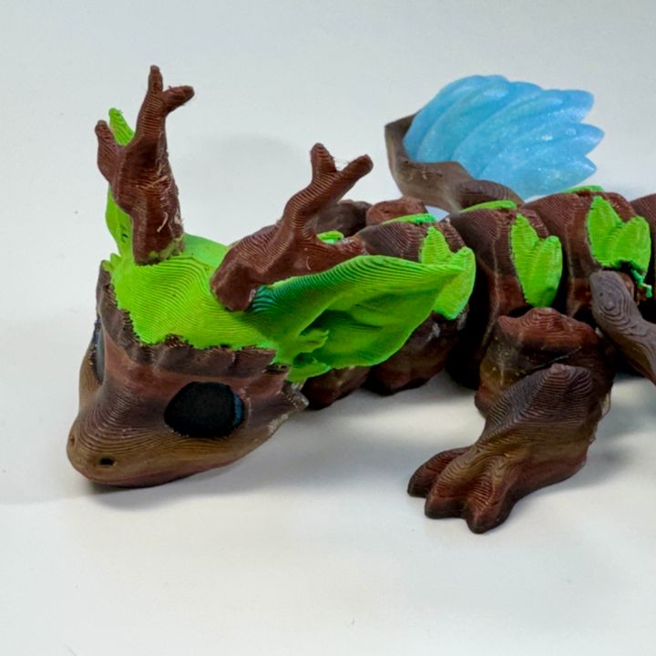 3D Printable Earthwing Dragon by Teal Cat Creative