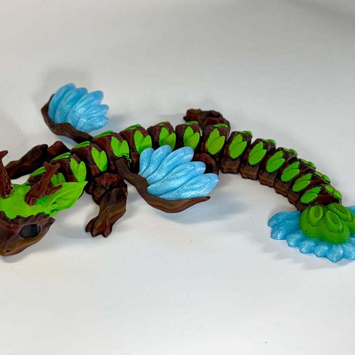 3D Printable Earthwing Dragon by Teal Cat Creative